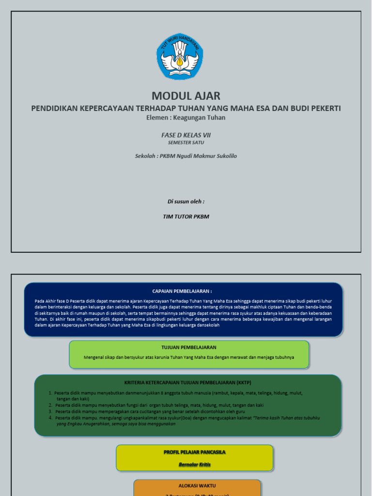 Modul Ajar PKBM | PDF