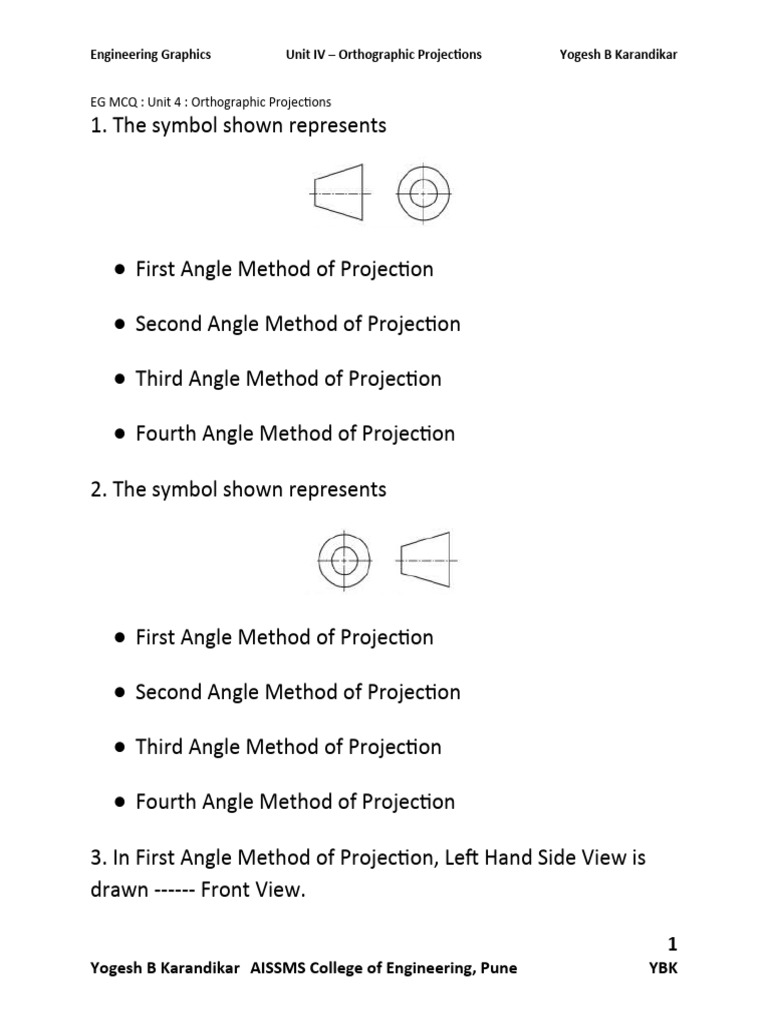 EG FE2019 MCQ Unit 04 15jun2021 | PDF | Classical Geometry | Euclidean Geometry