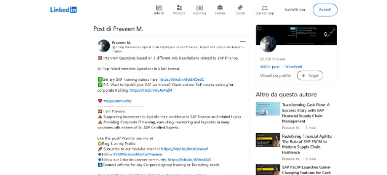 FireShot Capture 018 - Praveen M. Su LinkedIn - Interview Questions ...