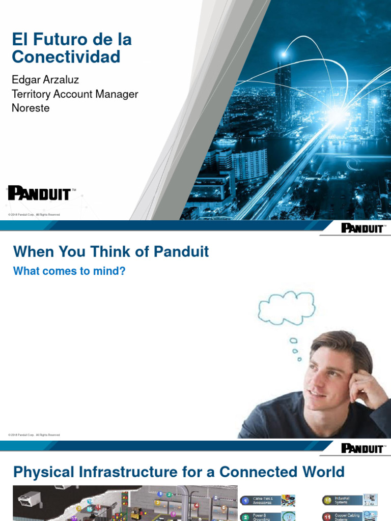 Presentacion Panduit | PDF | Hdmi | Information And Communications ...