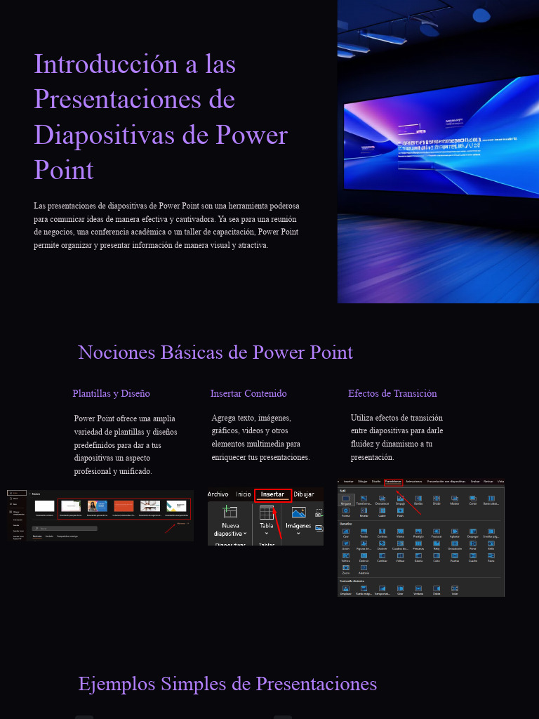 Introduccion-a-las-Presentaciones-de-Diapositivas-de-Power-Point 1-1 | PDF | Microsoft ...