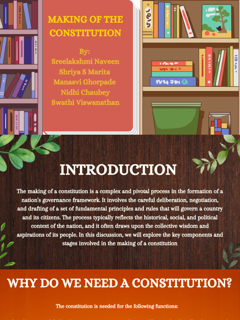 Making of The Constitution | PDF | Constitution | Justice