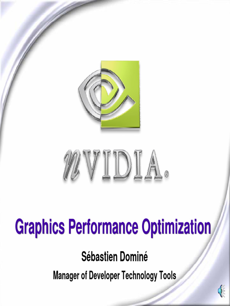 Graphics Performance Optimization Pdf Shader Texture Mapping