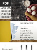 Cooking Methods Quiz and Answers | PDF