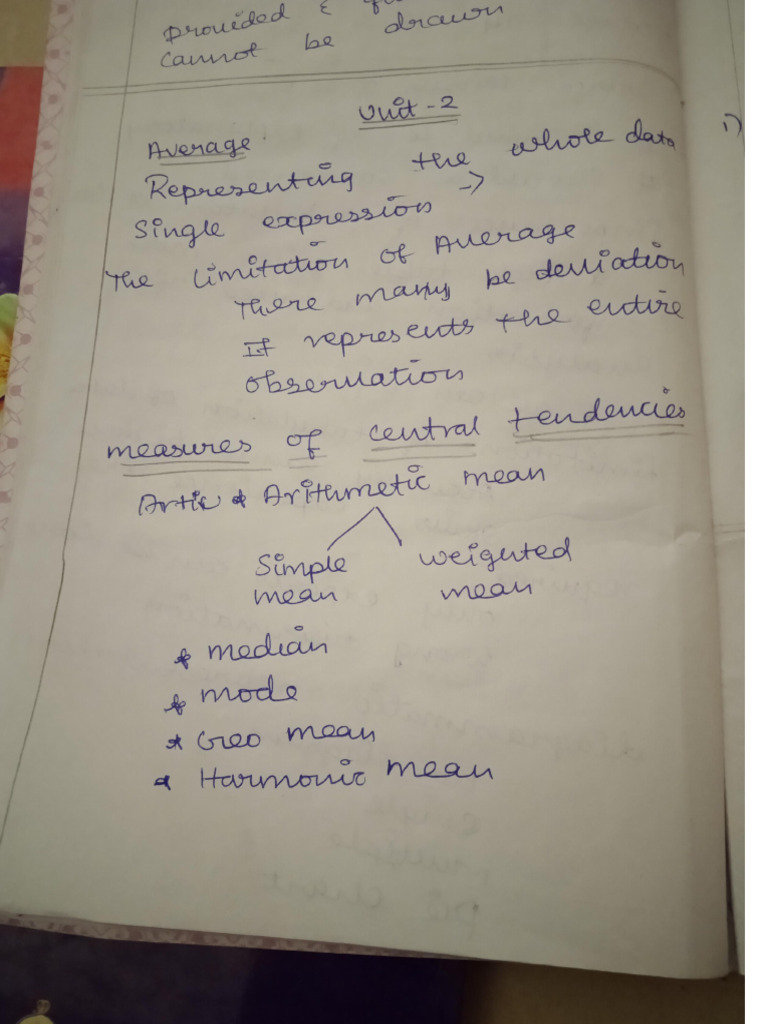 Unit 2 Statistics | PDF