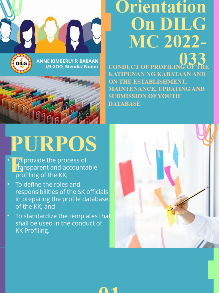 Youth Profiling Guidelines for SK Officials | PDF