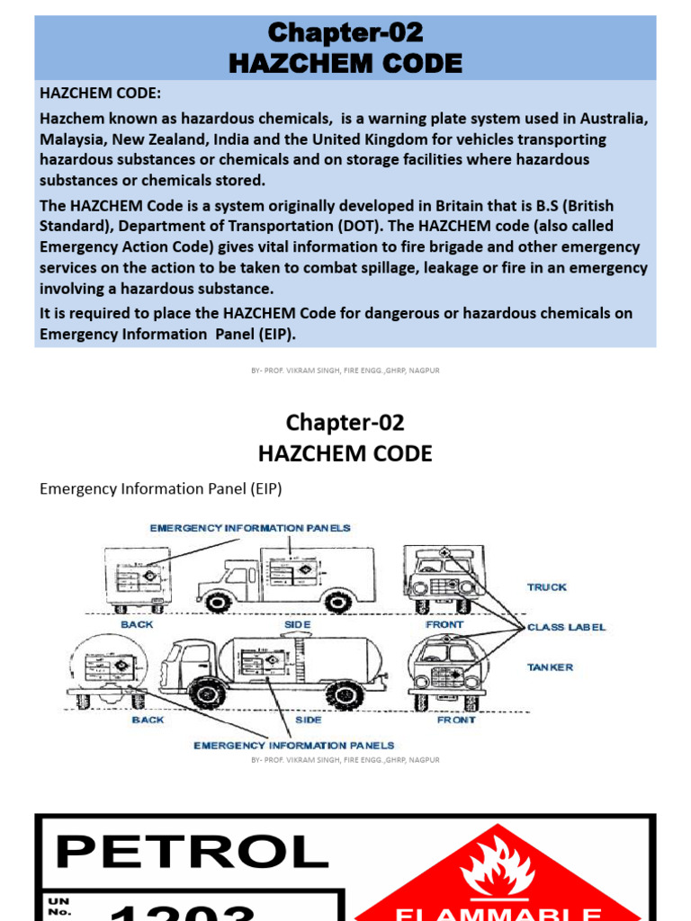 Understanding Hazchem Codes and Labels | PDF | Dangerous Goods ...