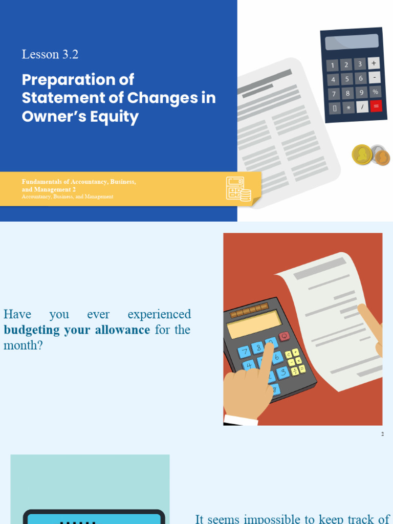 Lesson_3.2_Preparation_of_Statement_of_Changes_to_Owner's_Equity[1] | PDF | Equity (Finance ...