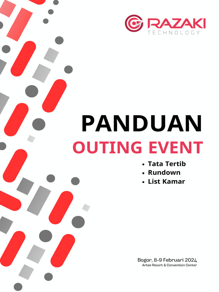 Panduan Outing Karyawan Razaki Technology - 2024rev | PDF