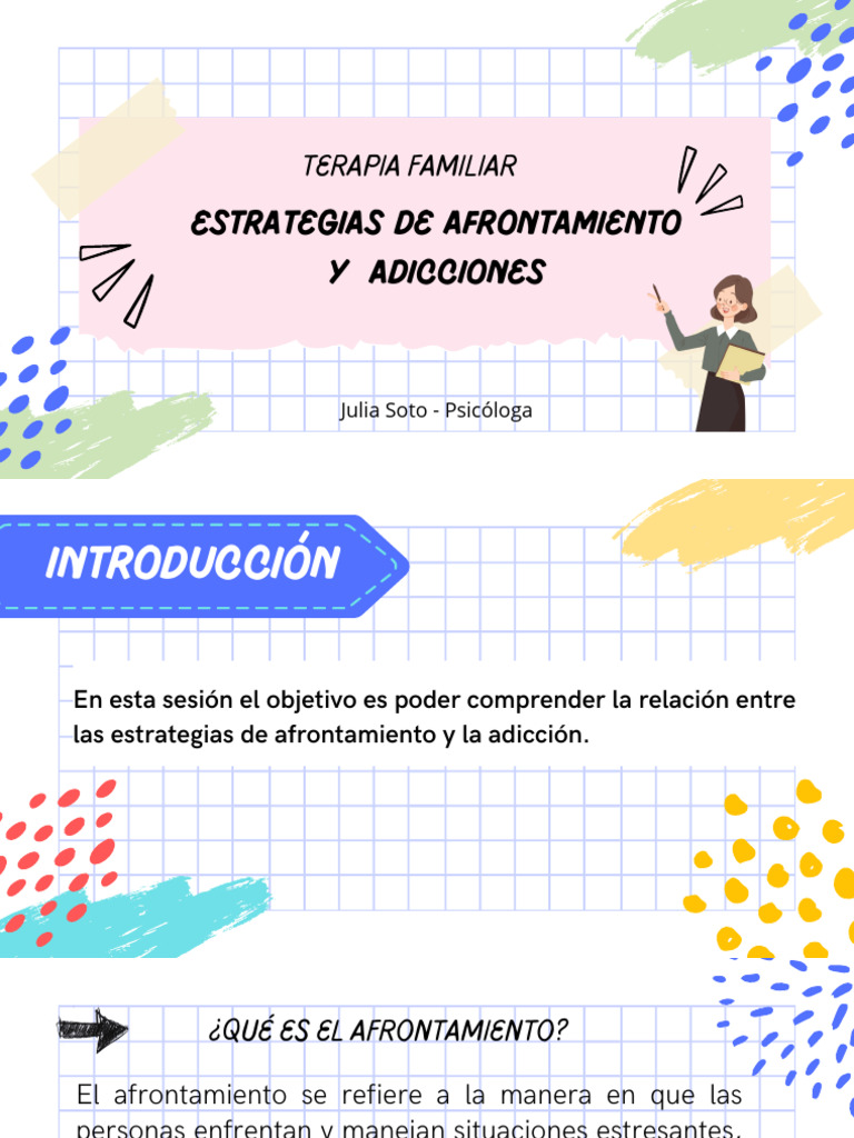 Taller 1 Estrategias de Afrontamiento y Adicciones | PDF | Estrés ...