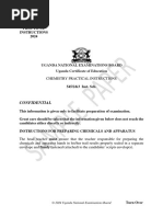 Uneb Projects Assessment - Uneb Guide 2024 | PDF | Learning | Creativity