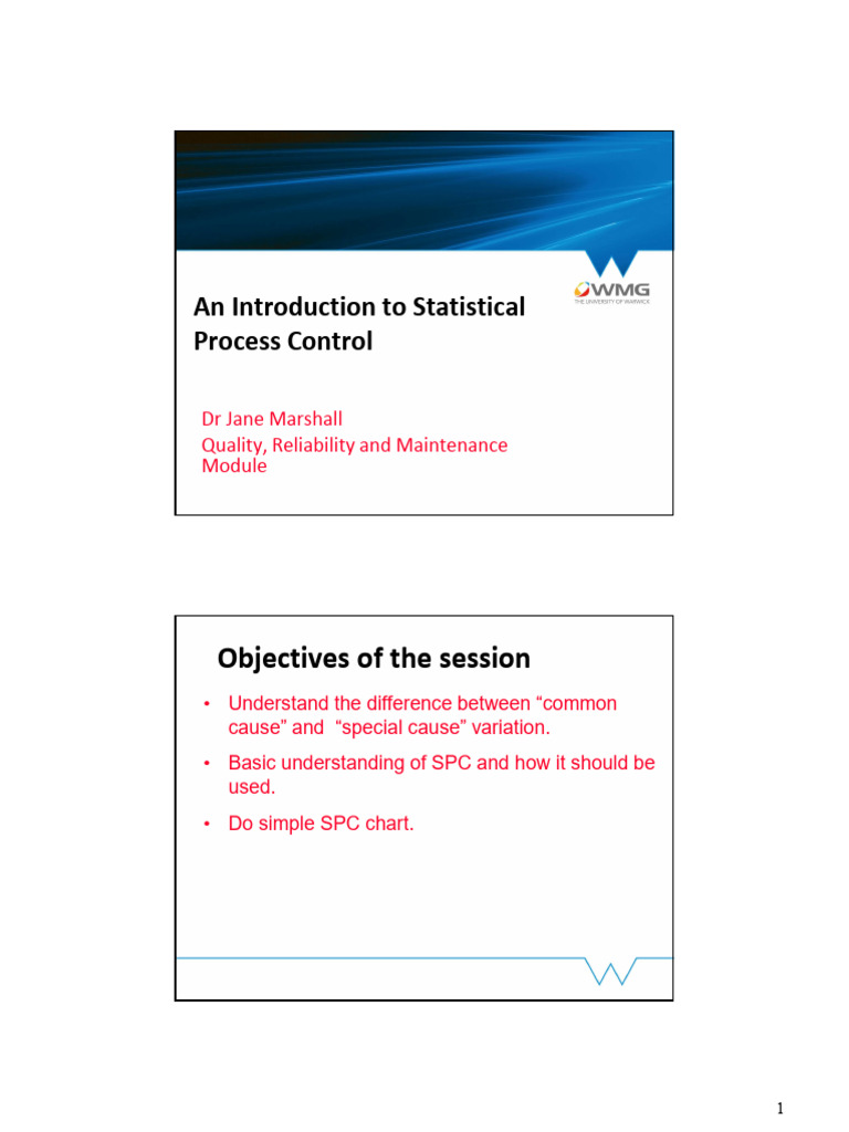 Section 4 SPC | PDF | Sampling (Statistics)