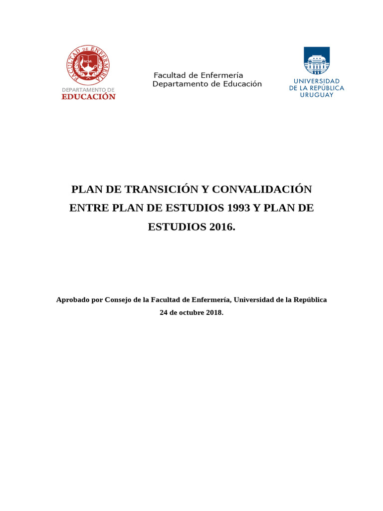 Plan-de-transición-final | Descargar gratis PDF | Plan de estudios ...