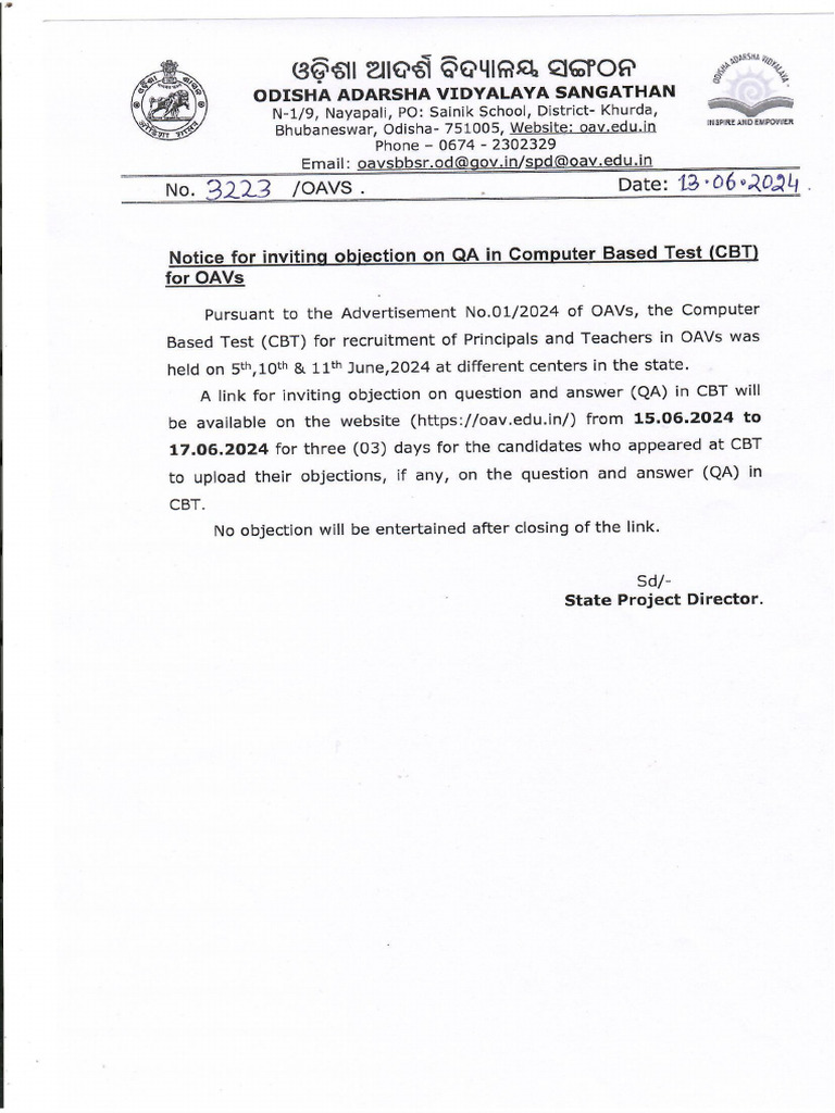 Notice For Inviting Objection | PDF