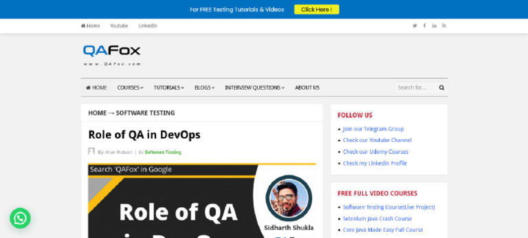 FireShot Capture 048 - Role of QA in DevOps - QAFox | PDF