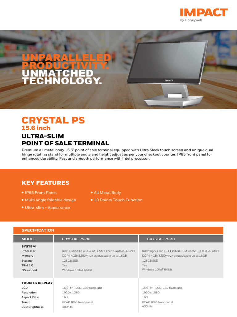 CRYSTAL POS- | PDF | Point Of Sale | Usb