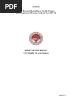 Botany Revised-Msc-Syllabus Approved 4.2.2025 | PDF | Botany | Life ...
