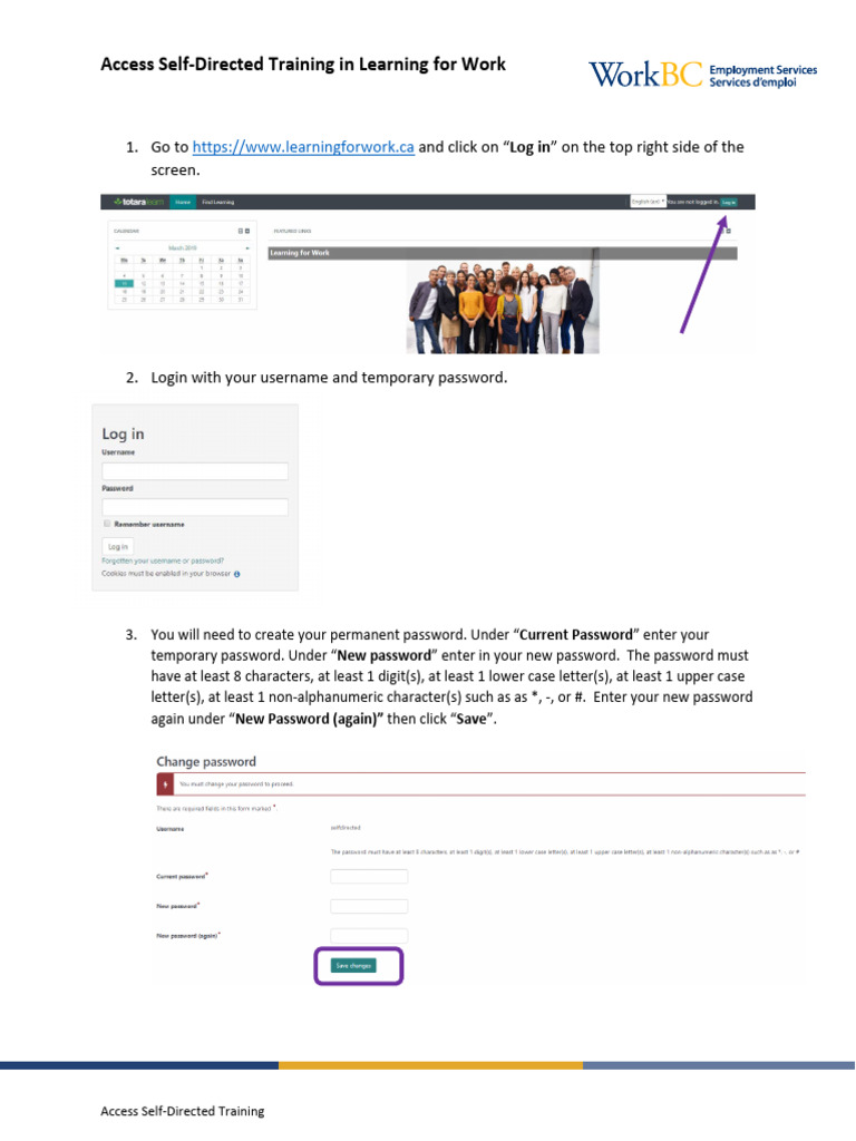 Access Self-Directed Training - WorkBC Updated Jan 10 2024 (5346) | PDF ...