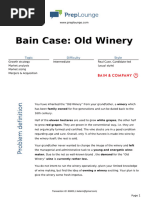 BAIN - Case Interview Prep | PDF