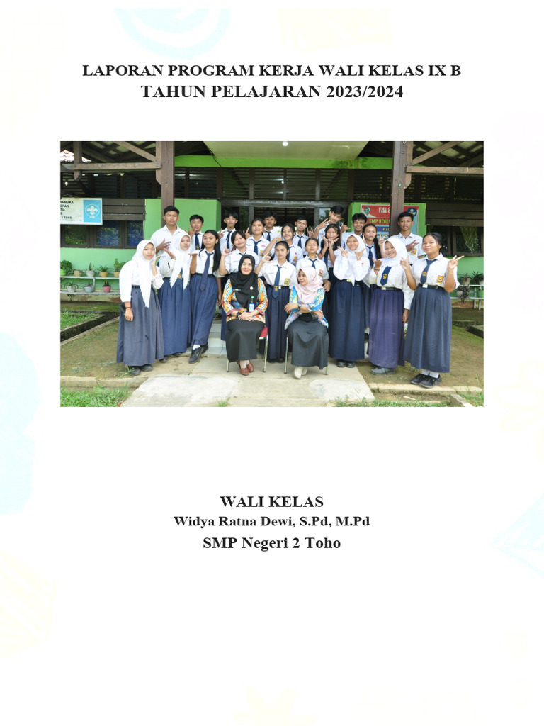 Program Wali Kelas | PDF
