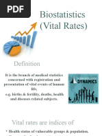 CHN Part 2 - Vital Statistics | PDF | Mortality Rate | Infant Mortality