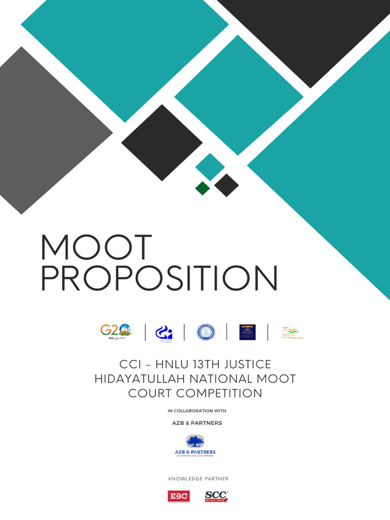 13HNMCC2023 Moot Proposition | PDF