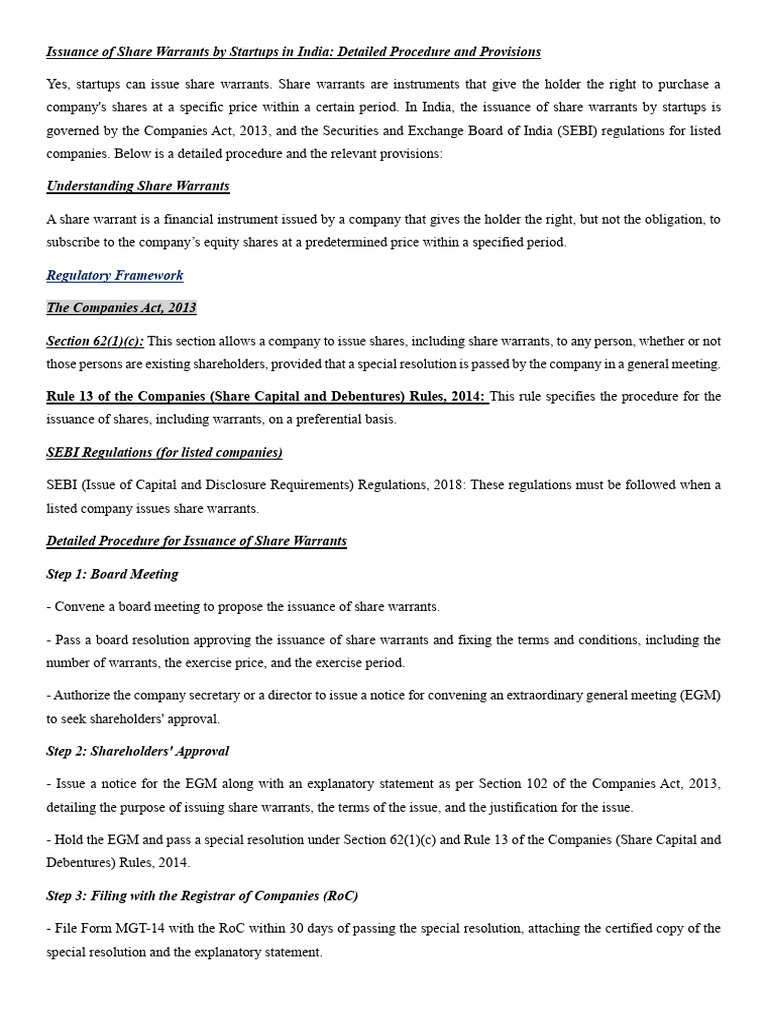 Research Worksheet | PDF | Warrant (Finance) | Equity (Finance)