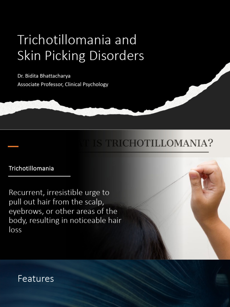 Trichotillomania and Skin Picking Insights | PDF | Mental Disorder ...