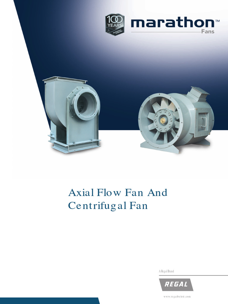 Industrial Axial & Centrifugal Fans Guide | PDF | Manufactured Goods ...