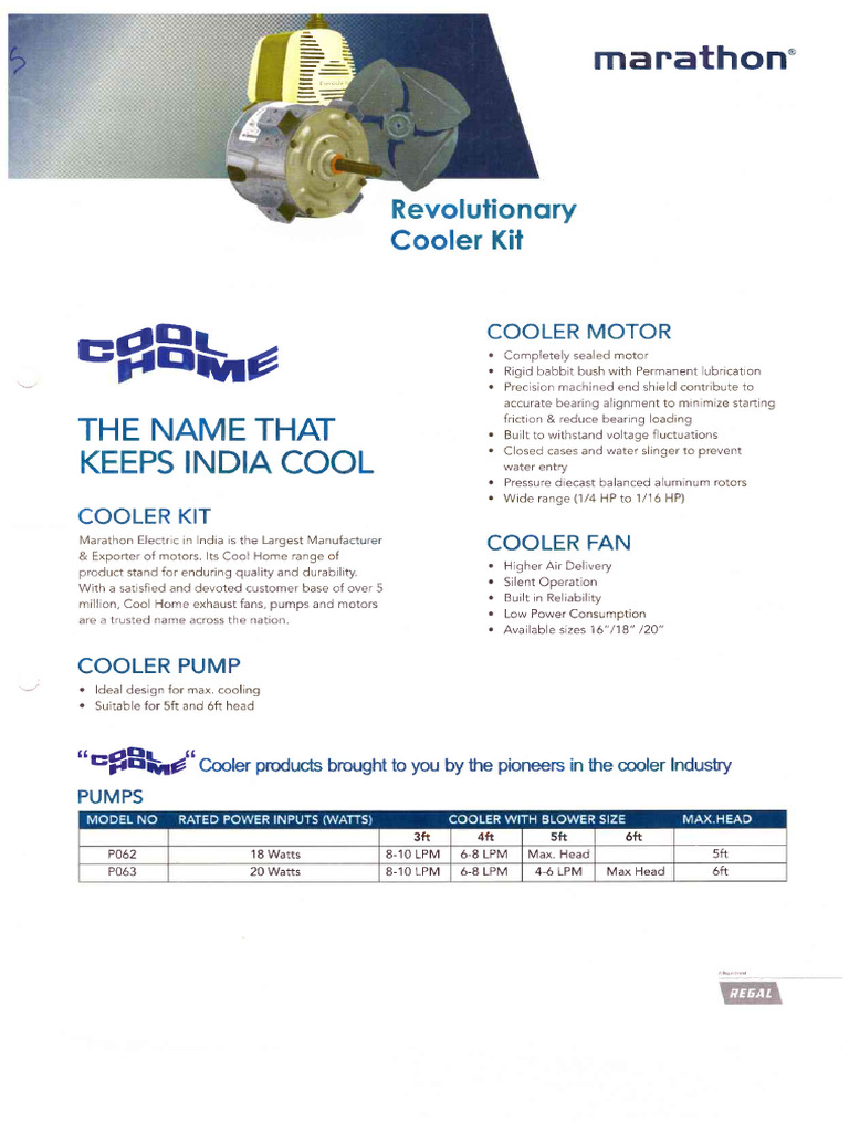 08 Marathon Cooler Kit Catalog English 20-4-20 | PDF