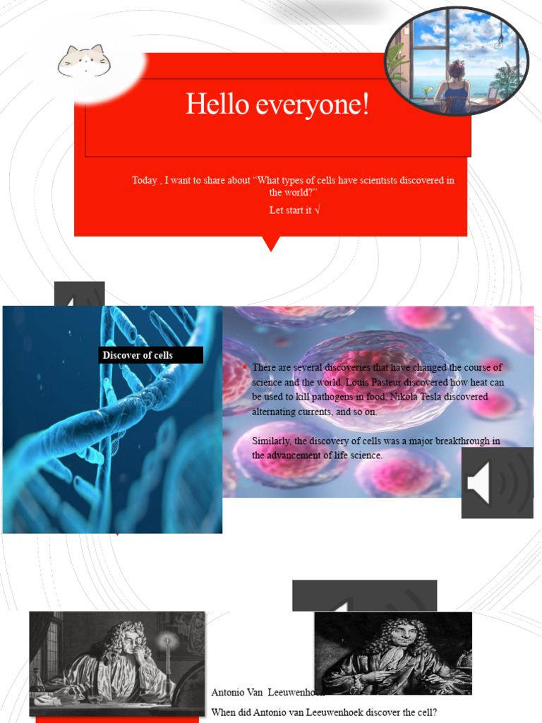 Cell Discover Timeline | PDF | Science & Mathematics