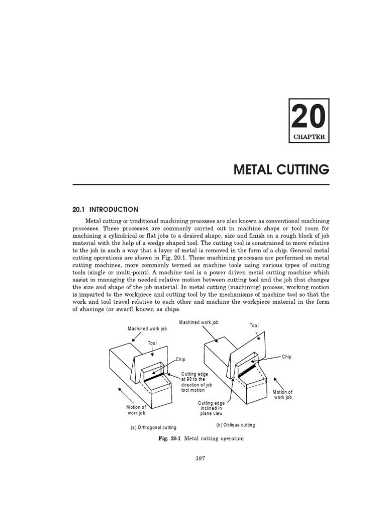 Metal Cutting | PDF