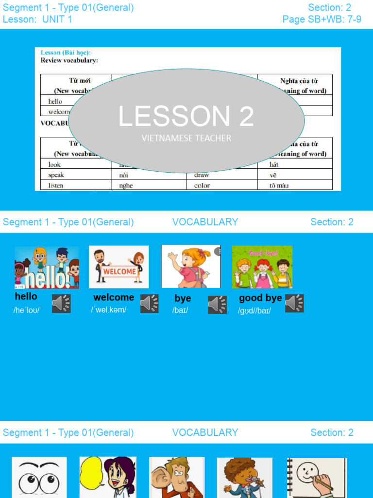 Lesson 2 Pre - Starters 1 Powerpoint | PDF | Art