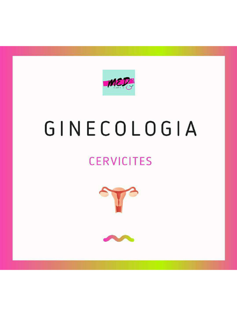 Ginecologia Cervicite | PDF