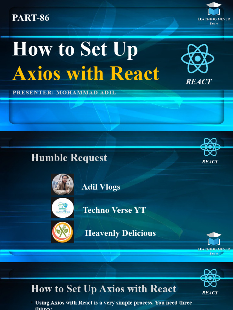 Setup Axios | PDF | Home & Garden | Computers