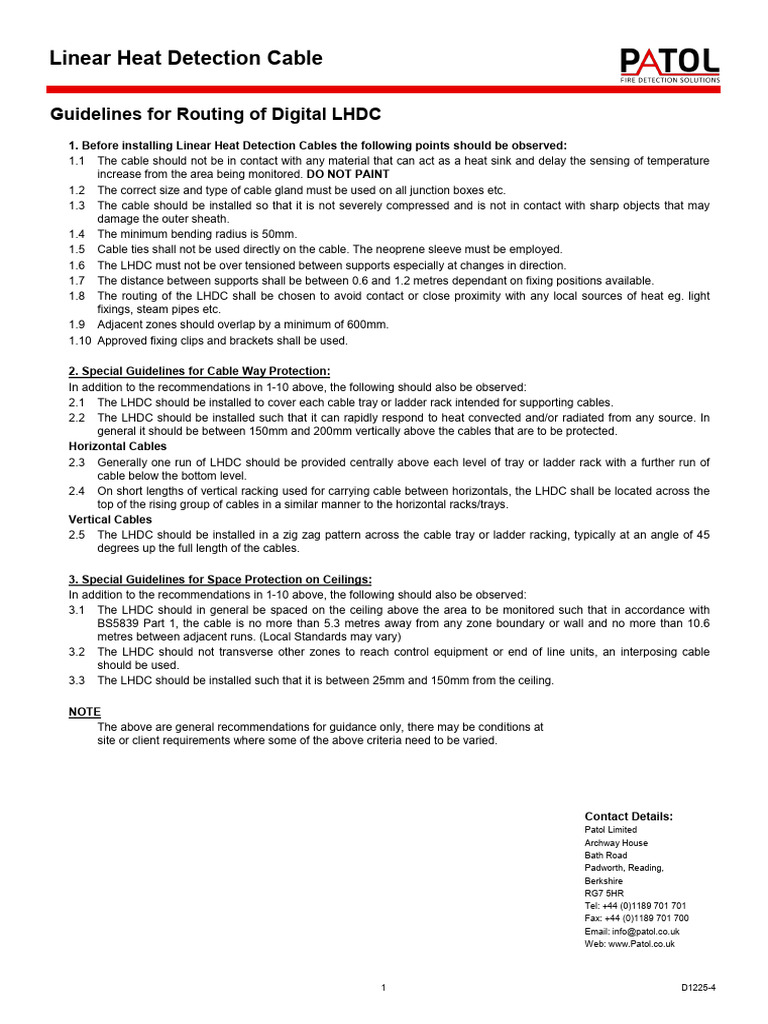 LHDC Installation Guidelines | PDF | Building Engineering