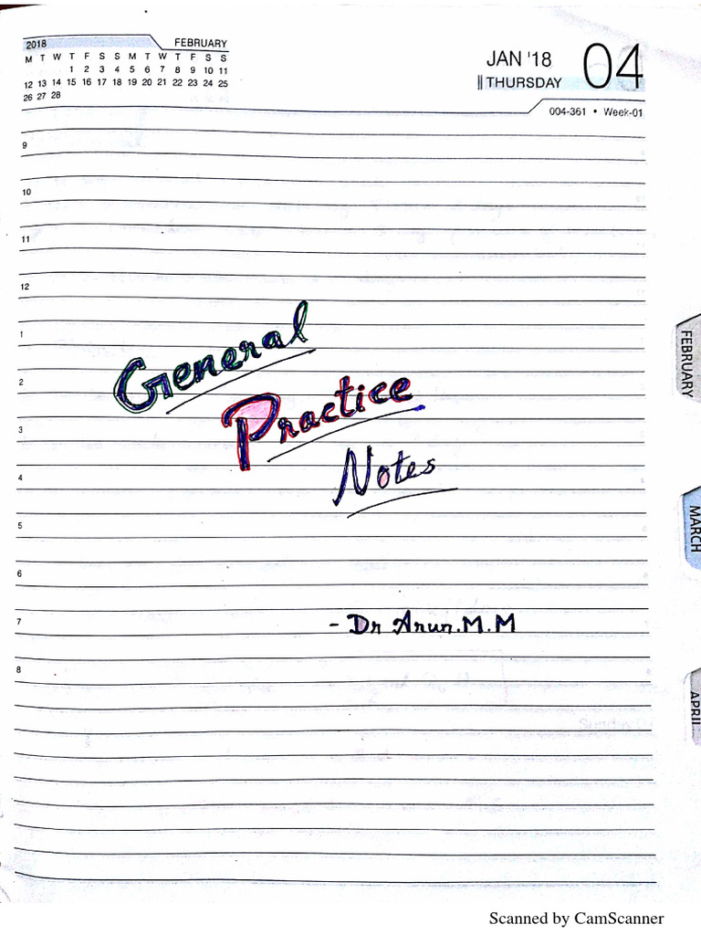 GP Notes - Arun | PDF