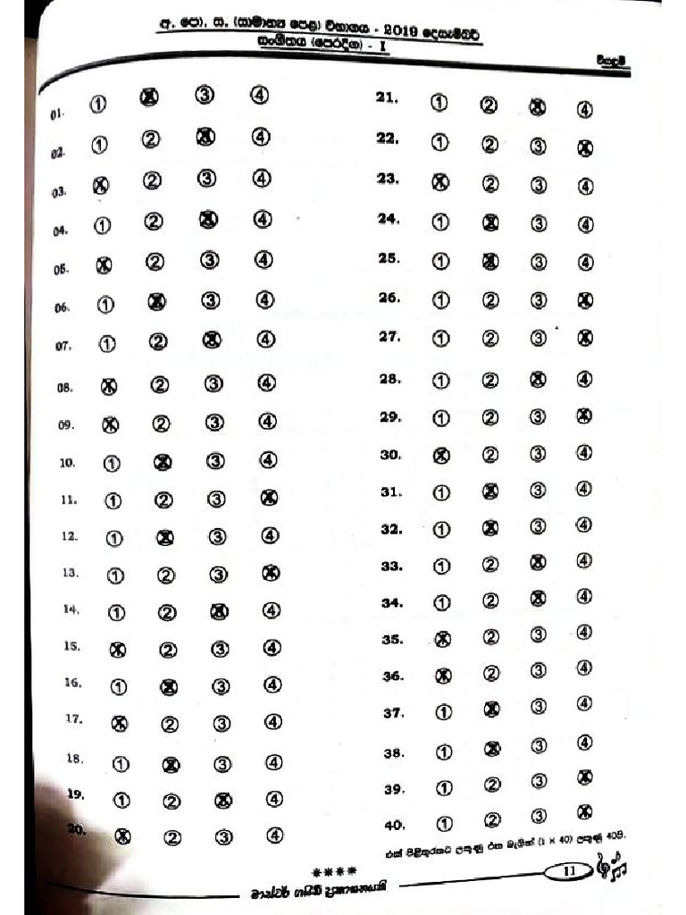 2019 Ol Marksheet | PDF