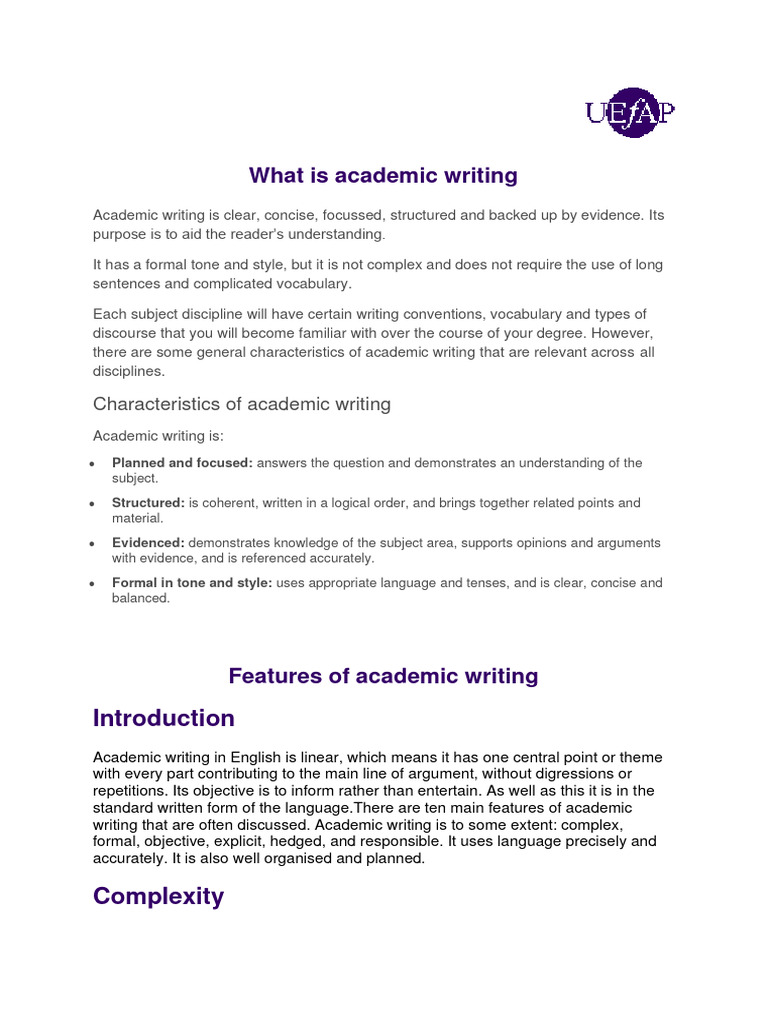 Academic Writing | PDF | English Language | Grammar