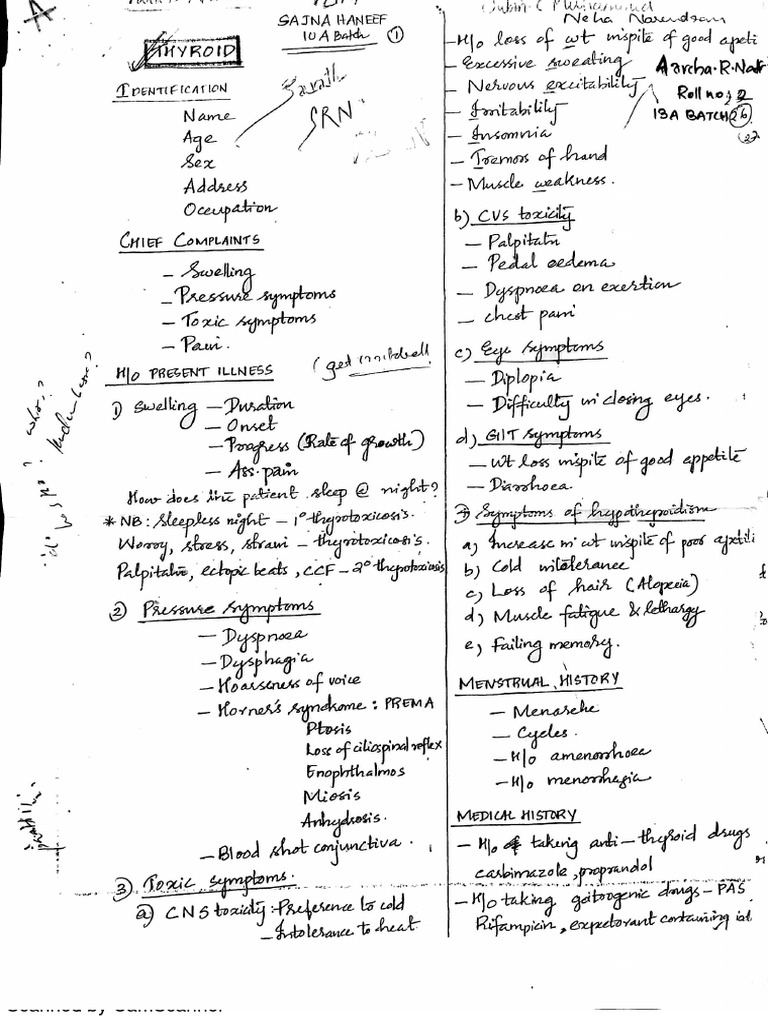 Surgery History Taking | PDF