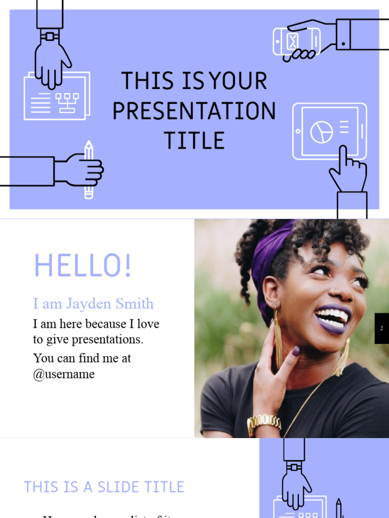 Blue Teamwork Presentation | Download Free PDF | Color | Blue