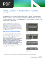 Nokia 7250 IXR e Series Interconnect Routers Data Sheet EN | PDF ...