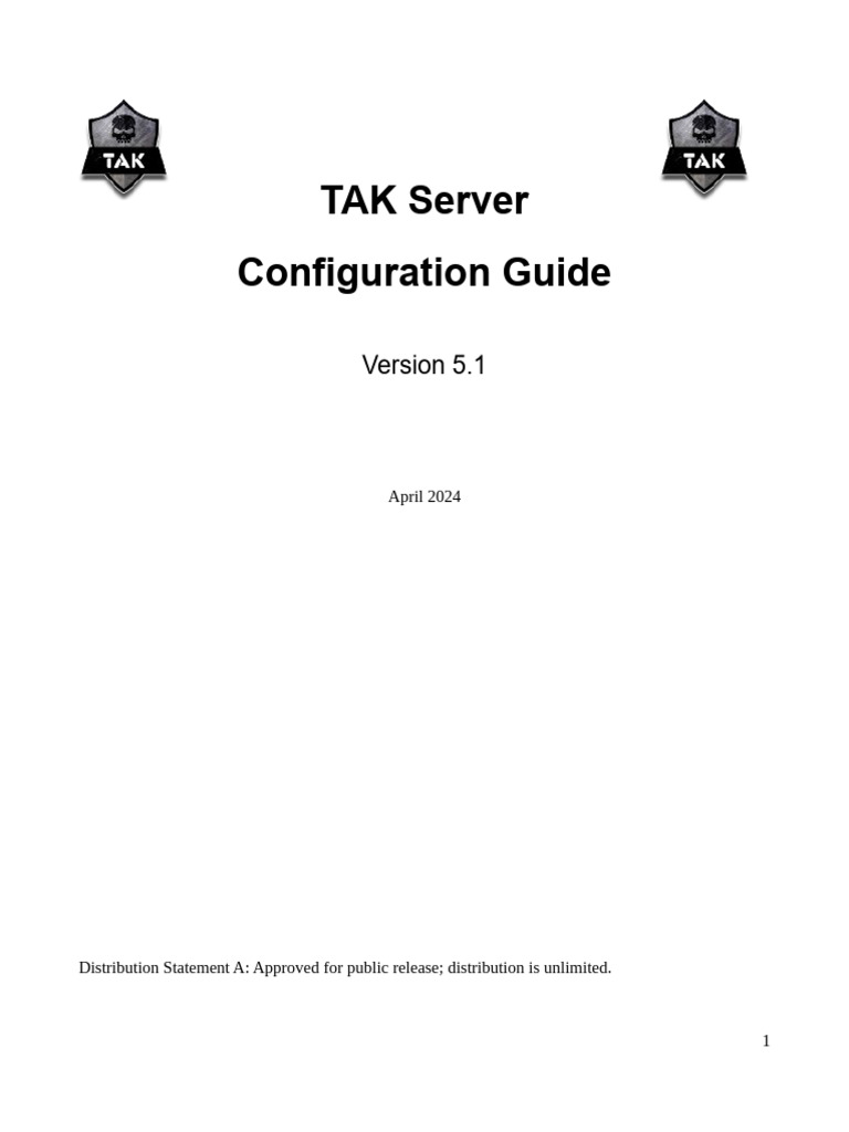 TAK Server Configuration Guide | PDF | Postgre Sql | Public Key Certificate