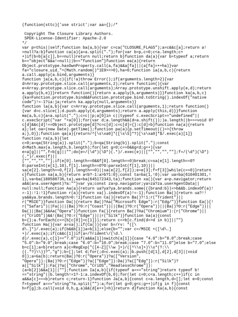 JavaScript Closure Library Code Overview | PDF | Computer Programming | Software Engineering