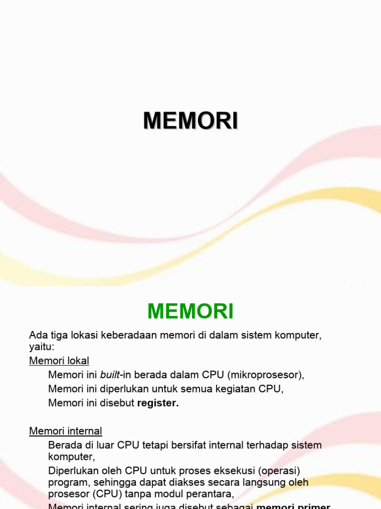 Memori Pdf