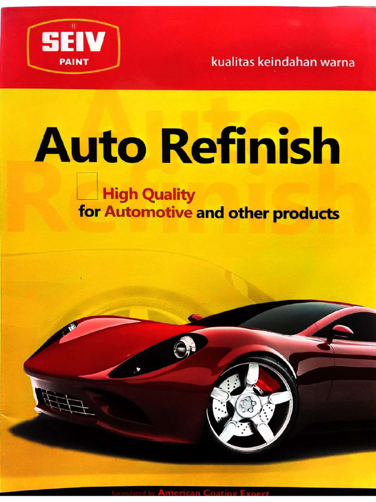 Brosur Auto Refinish | PDF