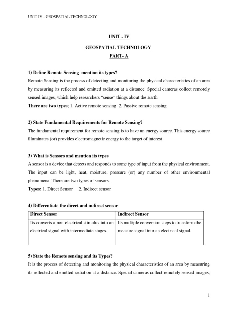 Unit 4 | PDF | Geographic Information System | Global Positioning System