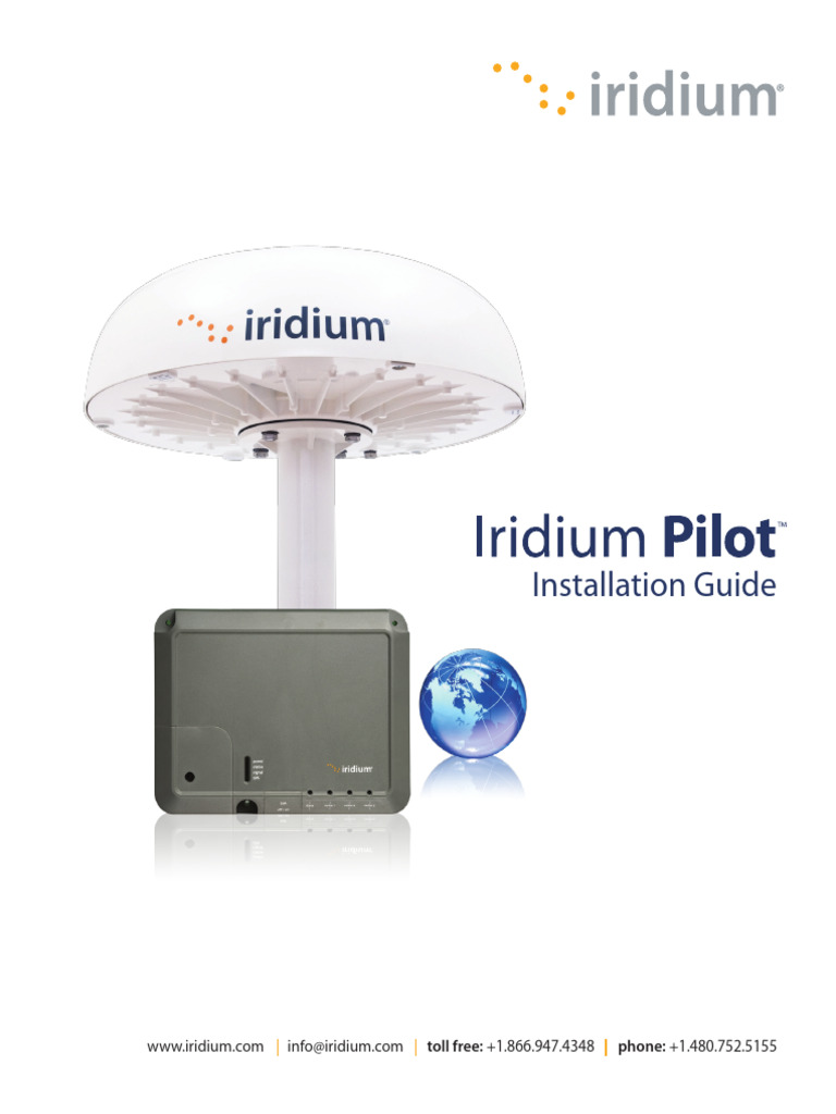 Iridium Pilot Installation Guide | PDF | Antenna (Radio) | Radio