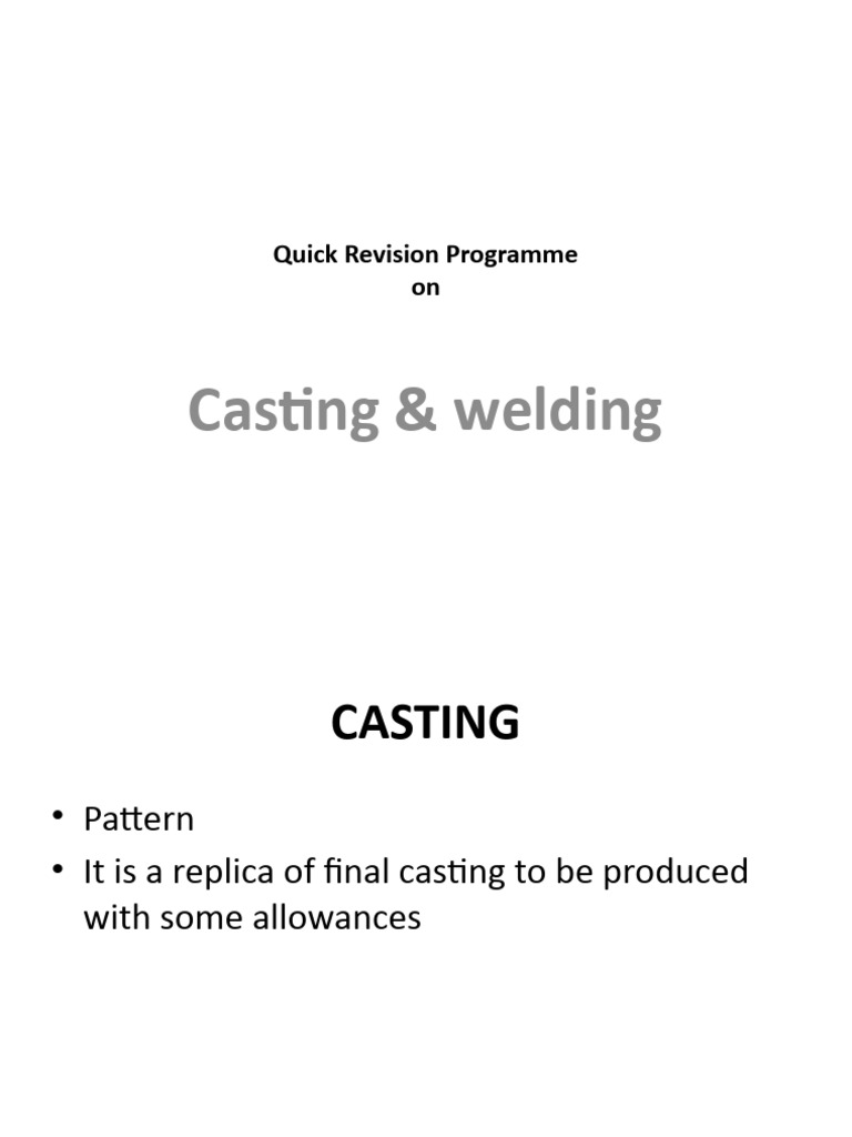 QRC Casting | PDF | Mechanical Engineering | Building Materials