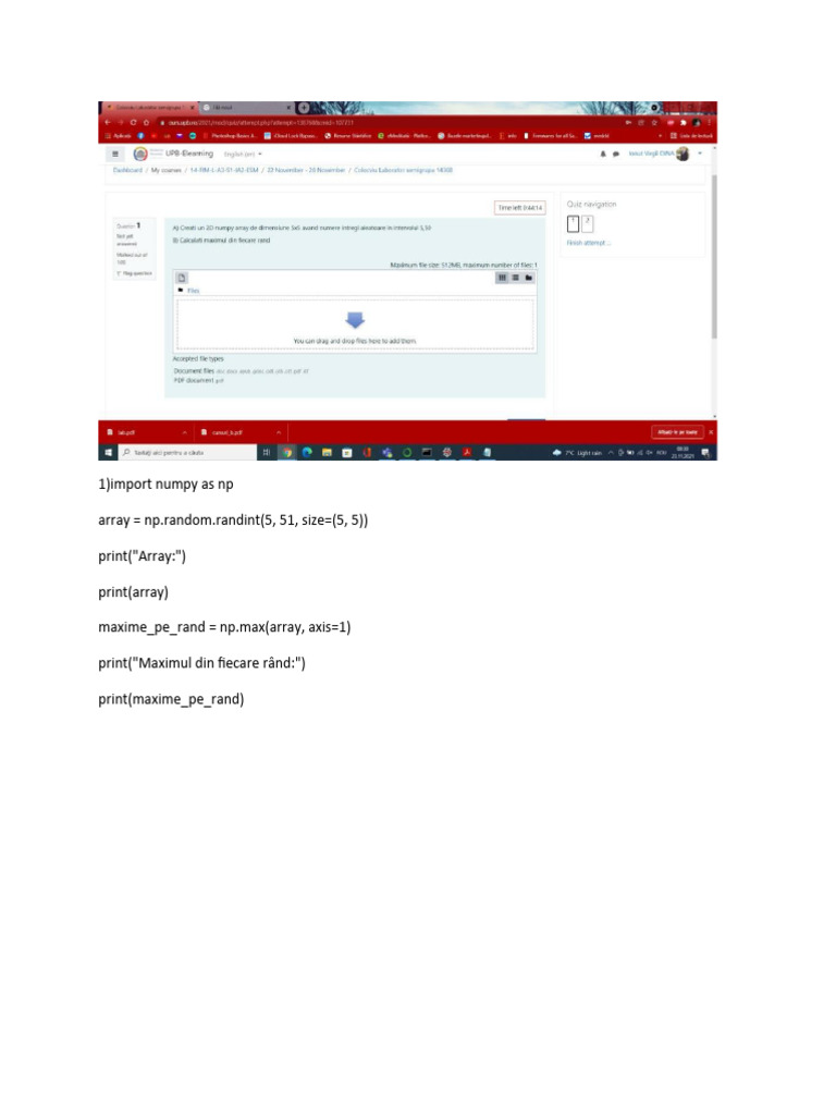 Rezolvate Info Colocviu 1 | PDF | Computer Programming